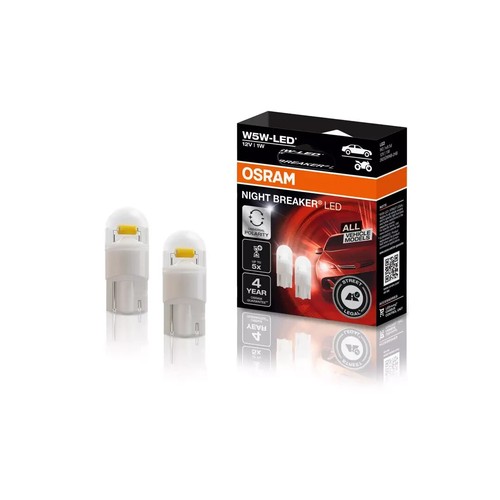 Osram W5W LED Night Breaker Ampoules pour Voitures et Motos | eBay