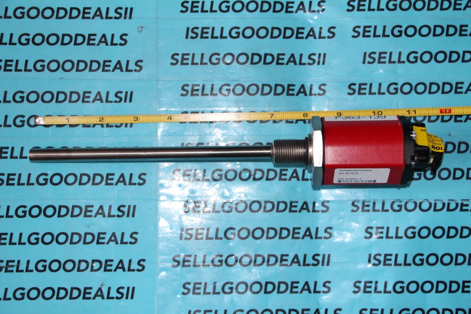 MTS RHT0035URG01V010010 Temposonic Linear Transducer R106626-3 F363-139 ...