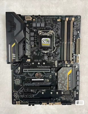 ASUS TUF Z270 MARK 2 Motherboard Intel Z270 LGA1151 DDR4 DVI HDMI I/O ...
