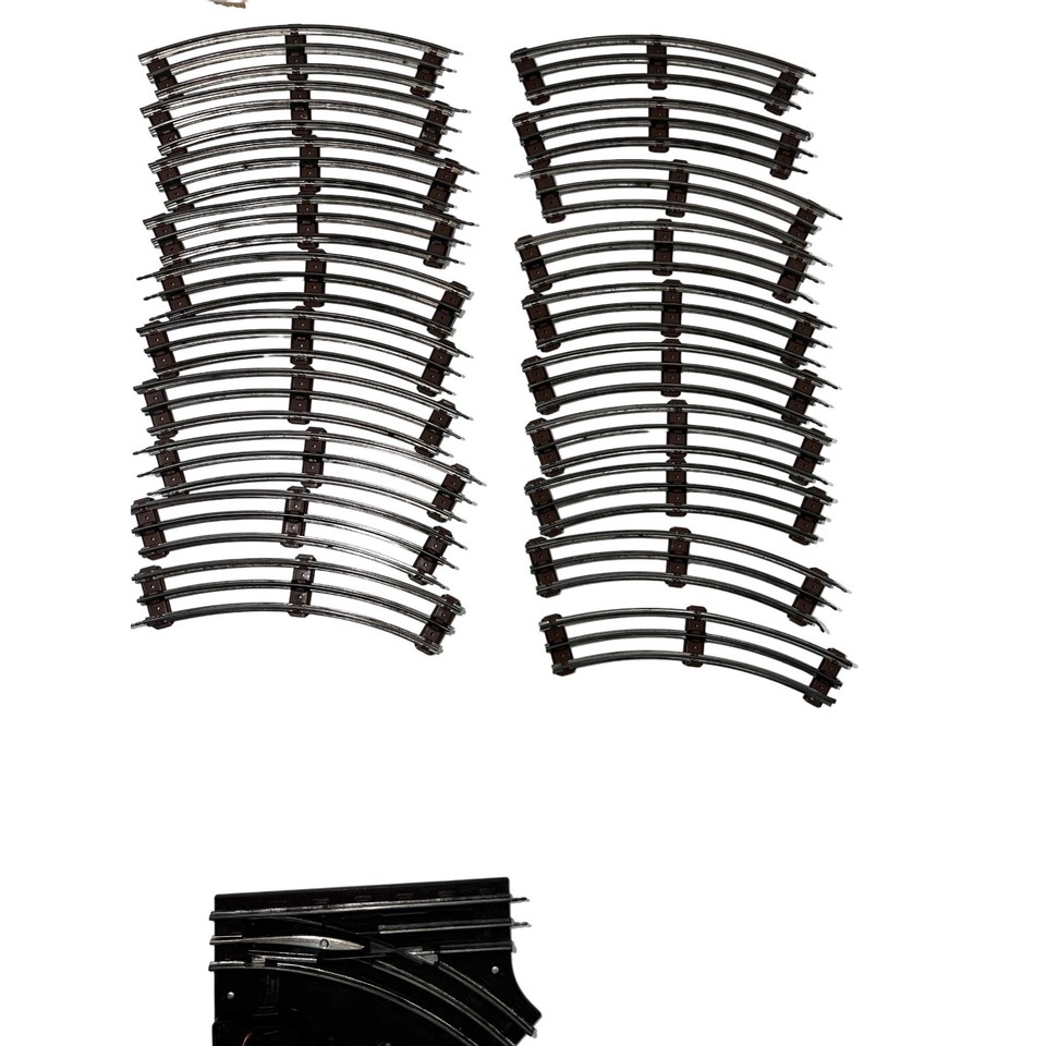 Vtg. Lionel O Gauge Train Track Lot W/Switches & Accessories Curved ...