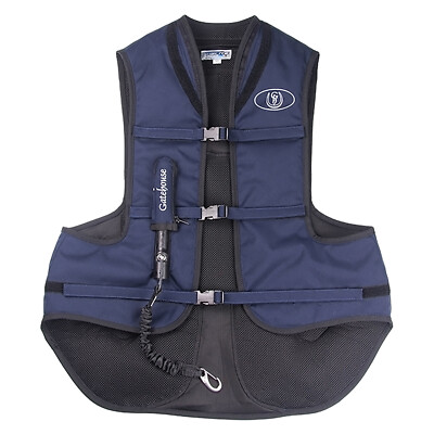 Gatehouse Adults Helite Air Jacket Vest Inflatable Body Protector Navy ...
