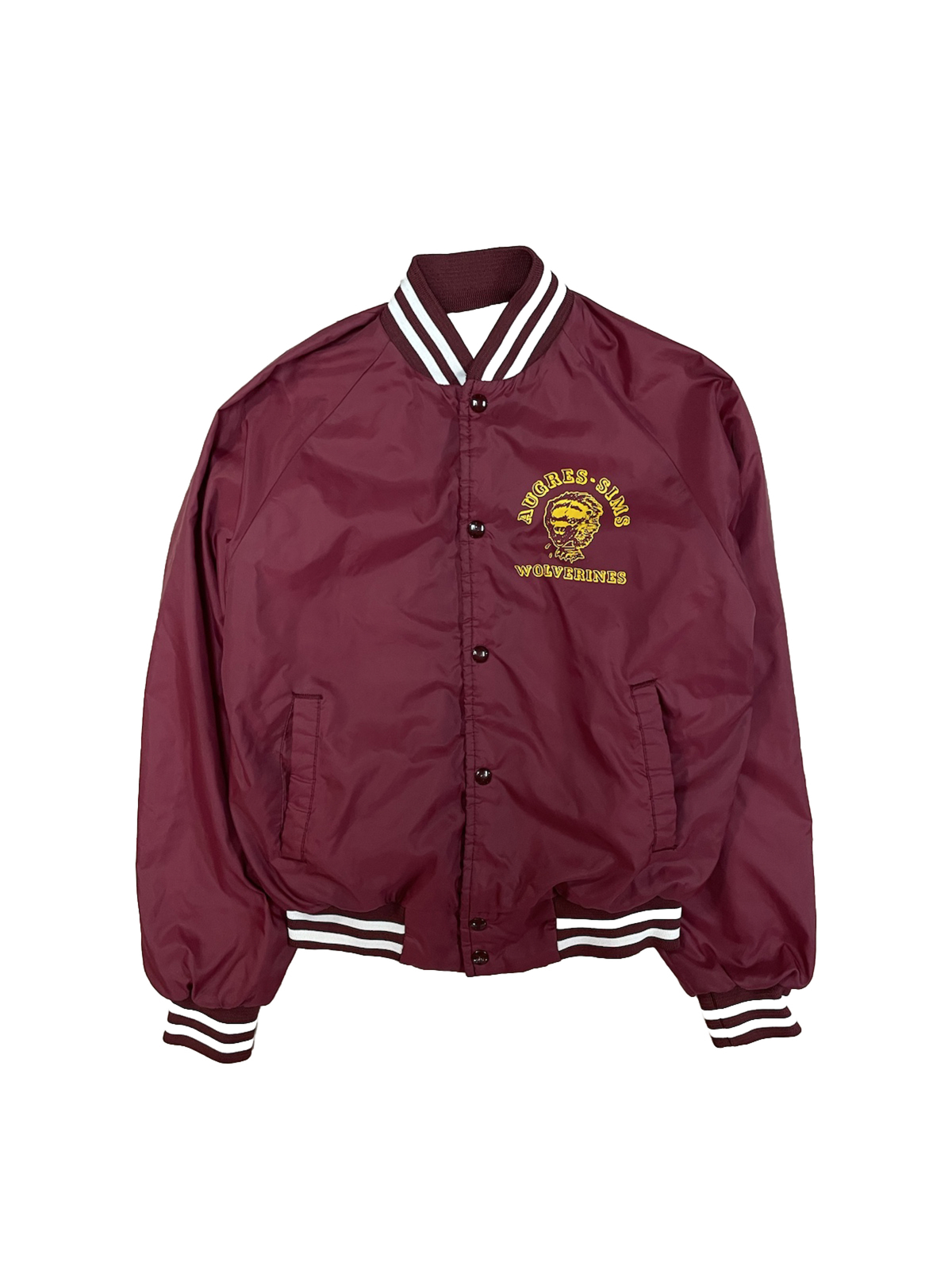 Vintage 70’s Au Gres Sims Wolverines Jacket True Vint… - Gem