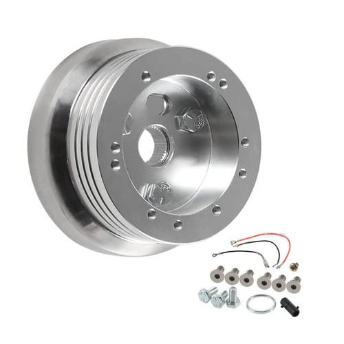 5 & 6 Hole Steering Wheel Polished Short Hub Connector Adapter ...