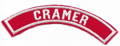 Cramer Red and White RWS Community Strip Vintage Boy Scouts BSA | eBay