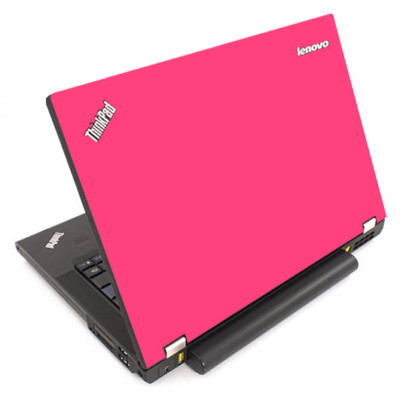 HOT PINK Vinyl Lid Skin Cover Decal fits IBM Lenovo ThinkPad T440P ...