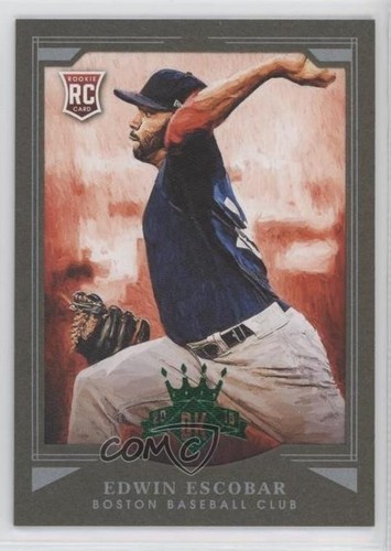 2015 Panini Diamond Kings Green Framed /5 Edwin Escobar #160 Rookie RC | eBay