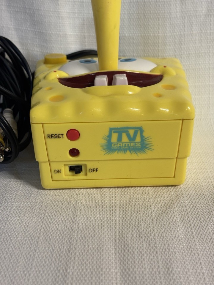 SpongeBob Squarepants Plug n' Play Jakks Pacific TV Games 5 In 1 VTG ...