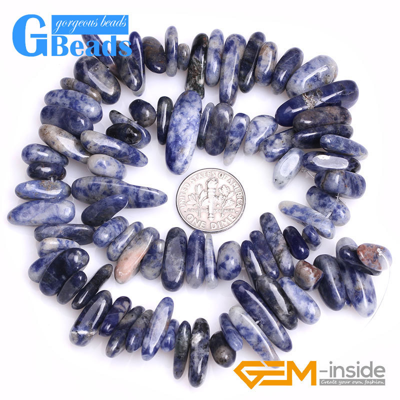 Natural Stones Irregular Spike Stick Beads For Jewelry Making Free ...