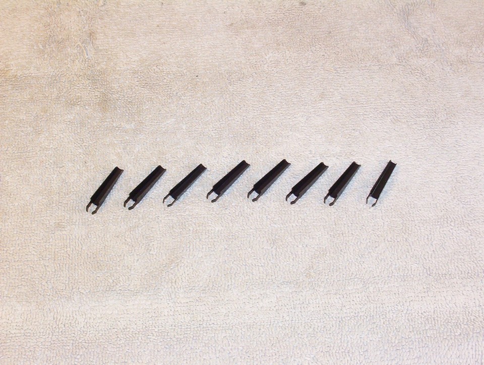 LIONEL TRAINS METAL STAKE SET 2411 6411 "BIG INCH" FLATCAR Postwar O ...