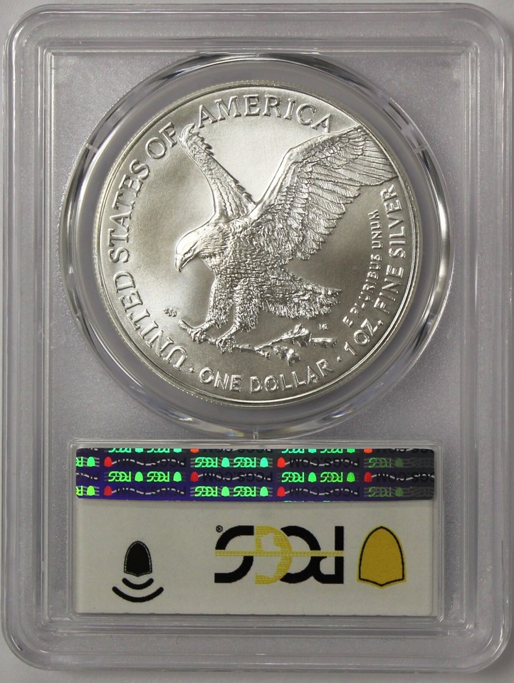 2025 (P) $1 1oz Silver Eagle with Eagle Privy PCGS MS70 First Strike | eBay