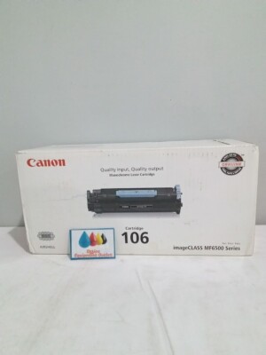 Canon 0264B001AA Cartridge 106 Black Toner Cartridge 13803057164 | eBay
