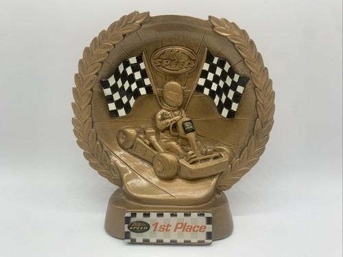 K1 SPEED Go Cart Racing First 1st Place Trophy Shinny Cool Winner | eBay