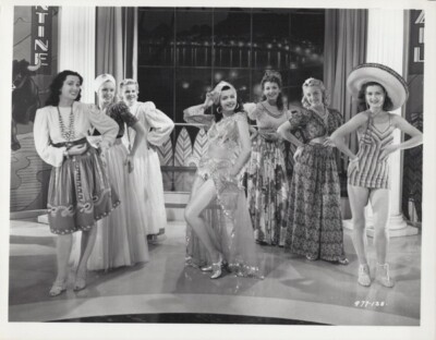 Ann Miller vintage 8x10 inch photo shows legs in dance outfit with ...