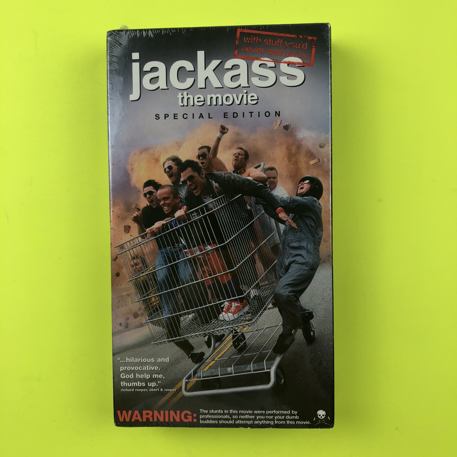 Jackass%3A+The+Movie+%28VHS%2C+2003%29 for sale online | eBay