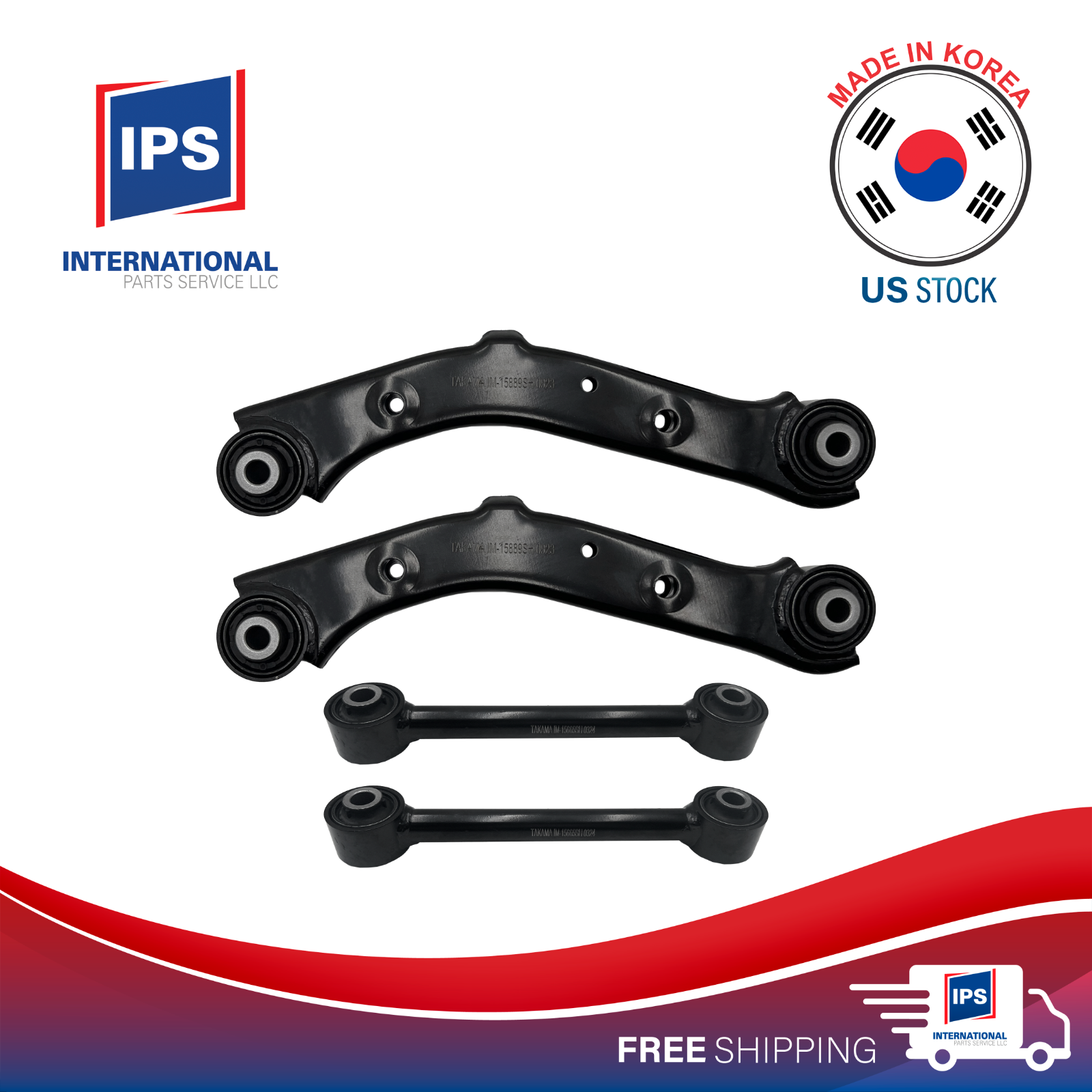 4 PCS Rear upper control Arms+assist lateral arm for KIA SPORTAGE ...