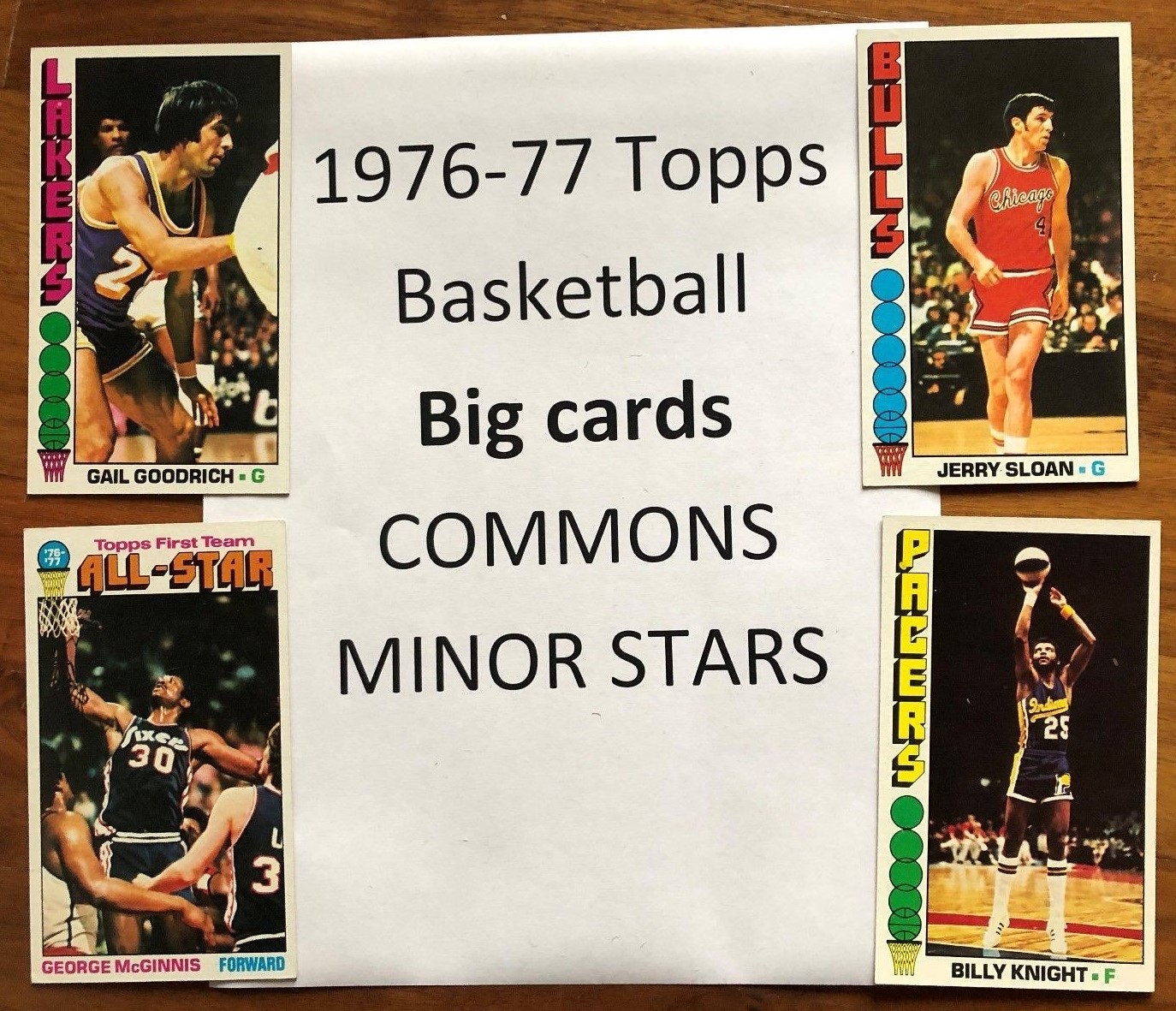 1976-77 Topps BASKETBALL TALL BOYS lot of 21` DIFFERENT | eBay