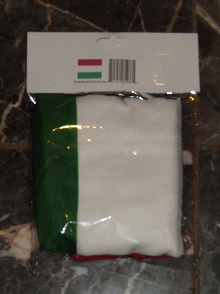 Hungary Hungarian 12x18 Rough Tex Knitted Bunting String Flag Banner (8 ...