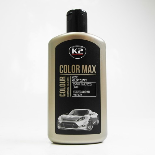 K2 Farbwachs Color Max Black 250ml K020CA Carnauba | eBay