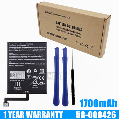 Battery For Amazon Kindle Paperwhite 11th Gen Signature M2L3EK M2L4EK ...