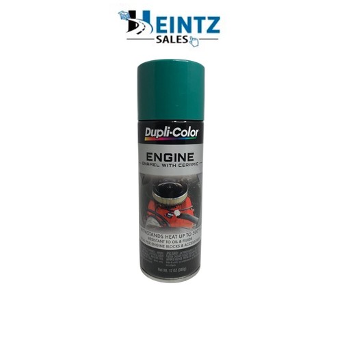 Duplicolor DE1617 Ford Green Engine Enamel Paint W/ Ceramic Resins ...