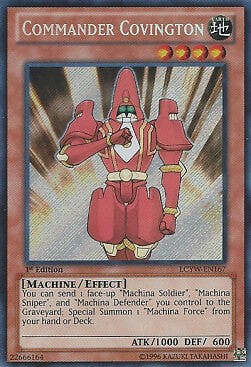 YuGiOh Commander Covington LCYW-EN167 Secret Rare Amerikanisch ...