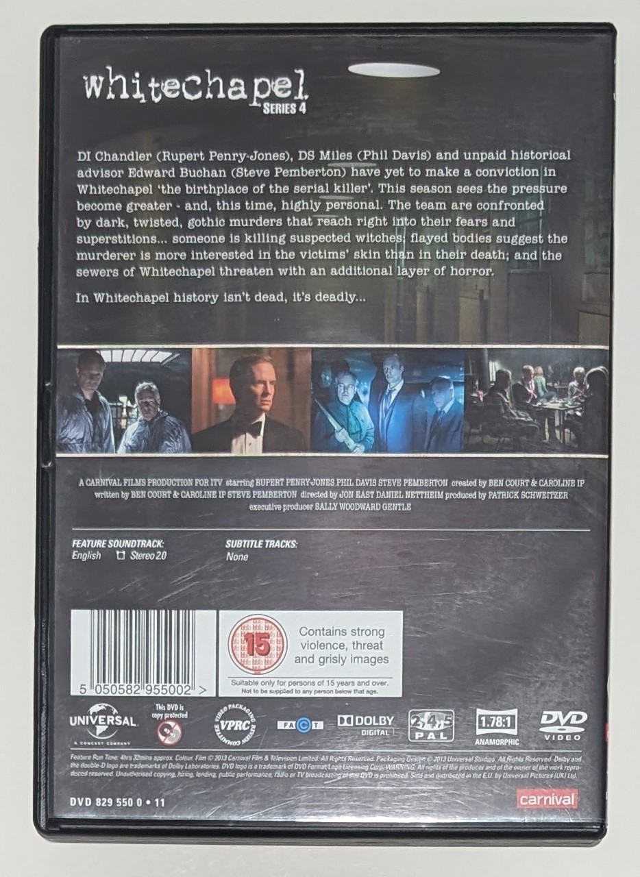 Whitechapel - Series 4 (DVD, 2013, 2-Disc Set) Region 2 4 5 *PAL | eBay UK