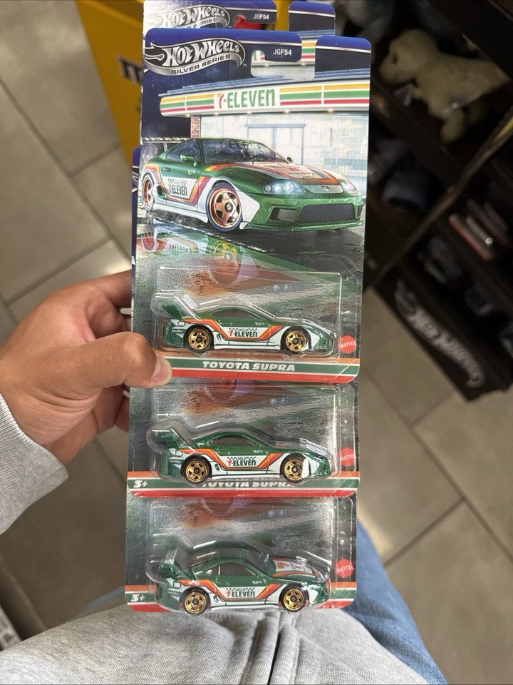 Hot Wheel 711 Silver Edition Toyota Supra | eBay