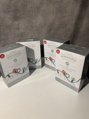 Lot of 4 Wondershop at Target 100 Count LED Mini String Lights ...