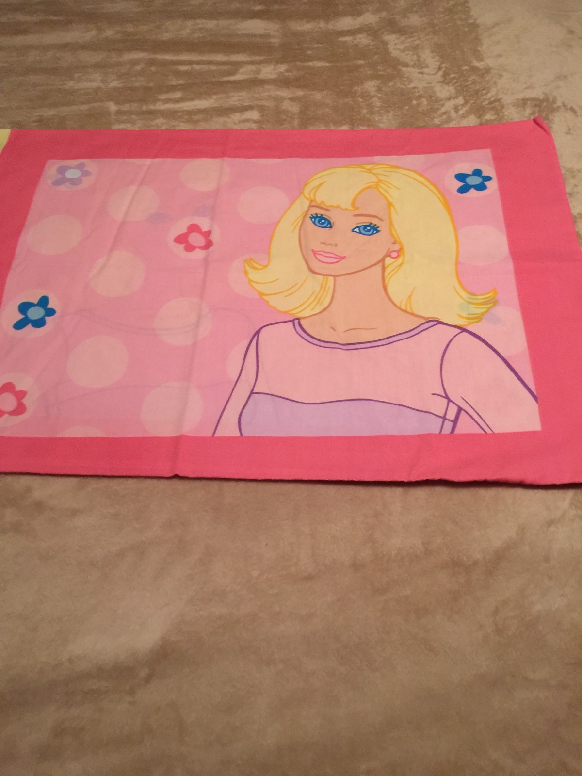 BARBIE TWIN SHEET SET~ FLAT SHEET~FITTED SHEET & PILLOWCASE ~ COMFORTER ...