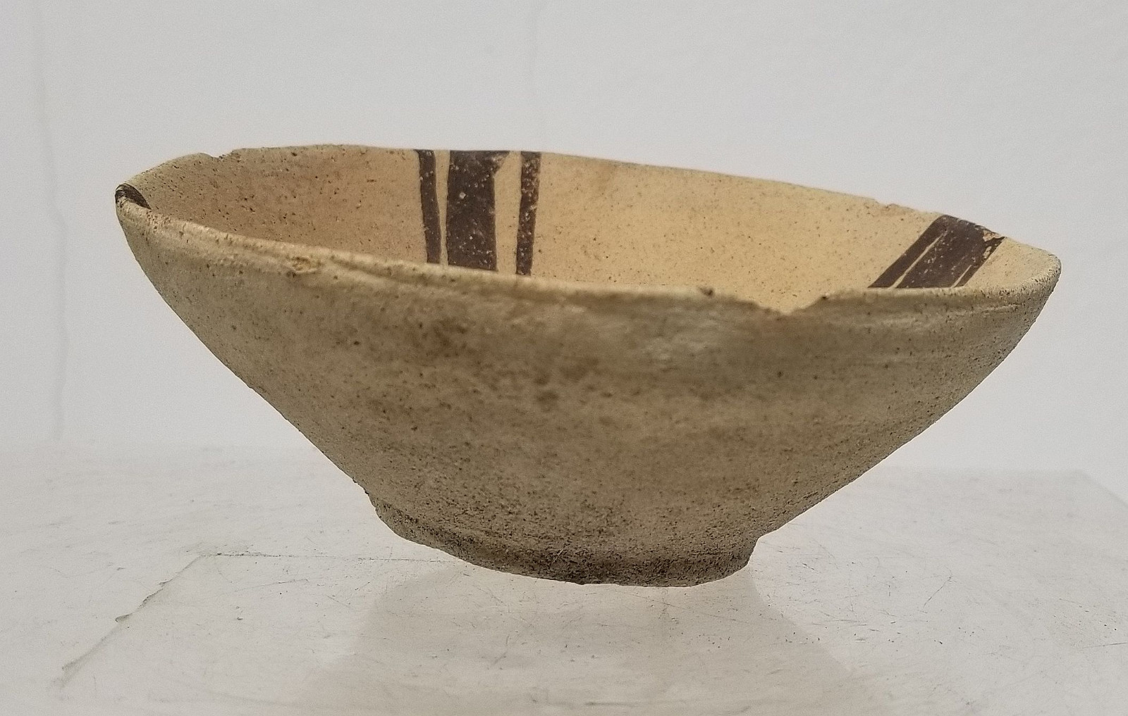 Antique Pre Columbian Incan Pottery Bowl Painted Native American | eBay