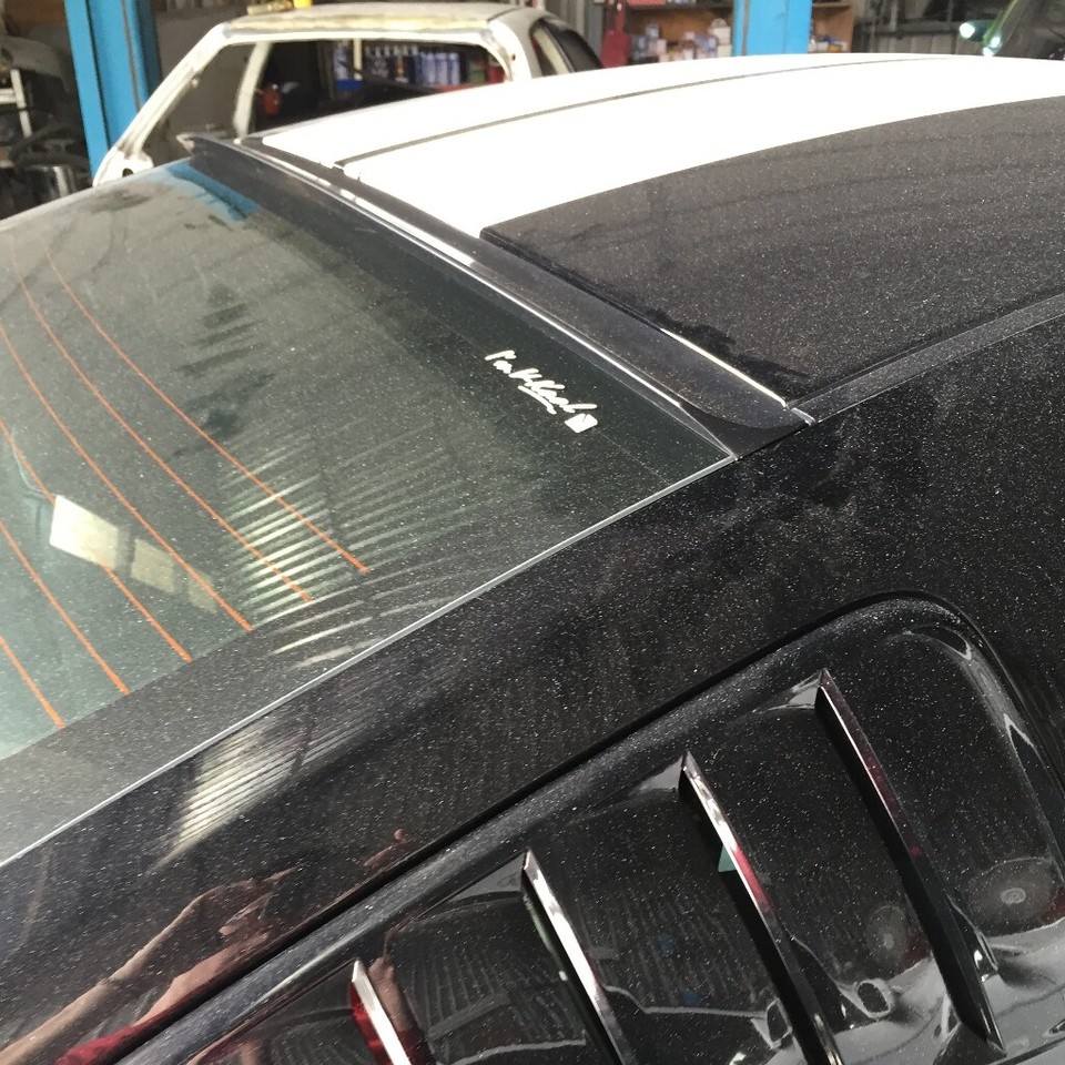 Flat Black 284L Type Rear Roof Spoiler Wing Fits 2009~2013 Lincoln MKS ...