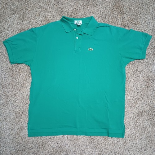 VTG Lacoste Patron Polo Shirt Men's L Teal Green Alligator Patch | eBay