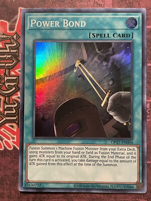 Power Bond - OP17-EN004 - Super Rare - NM | eBay