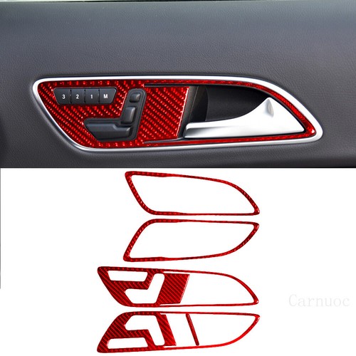 32pcs For Mercedes benz CLA GLA Red Carbon Fiber Whole Interior Sticker ...
