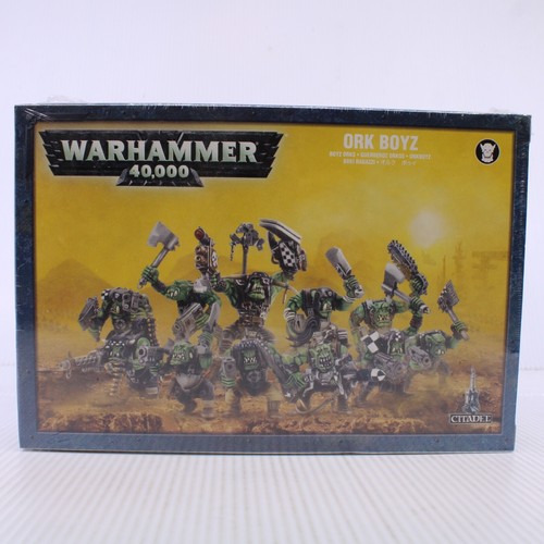 H9 Warhammer 40,000 40k ORK BOYZ Figure Set Citadel NIB MISB | eBay