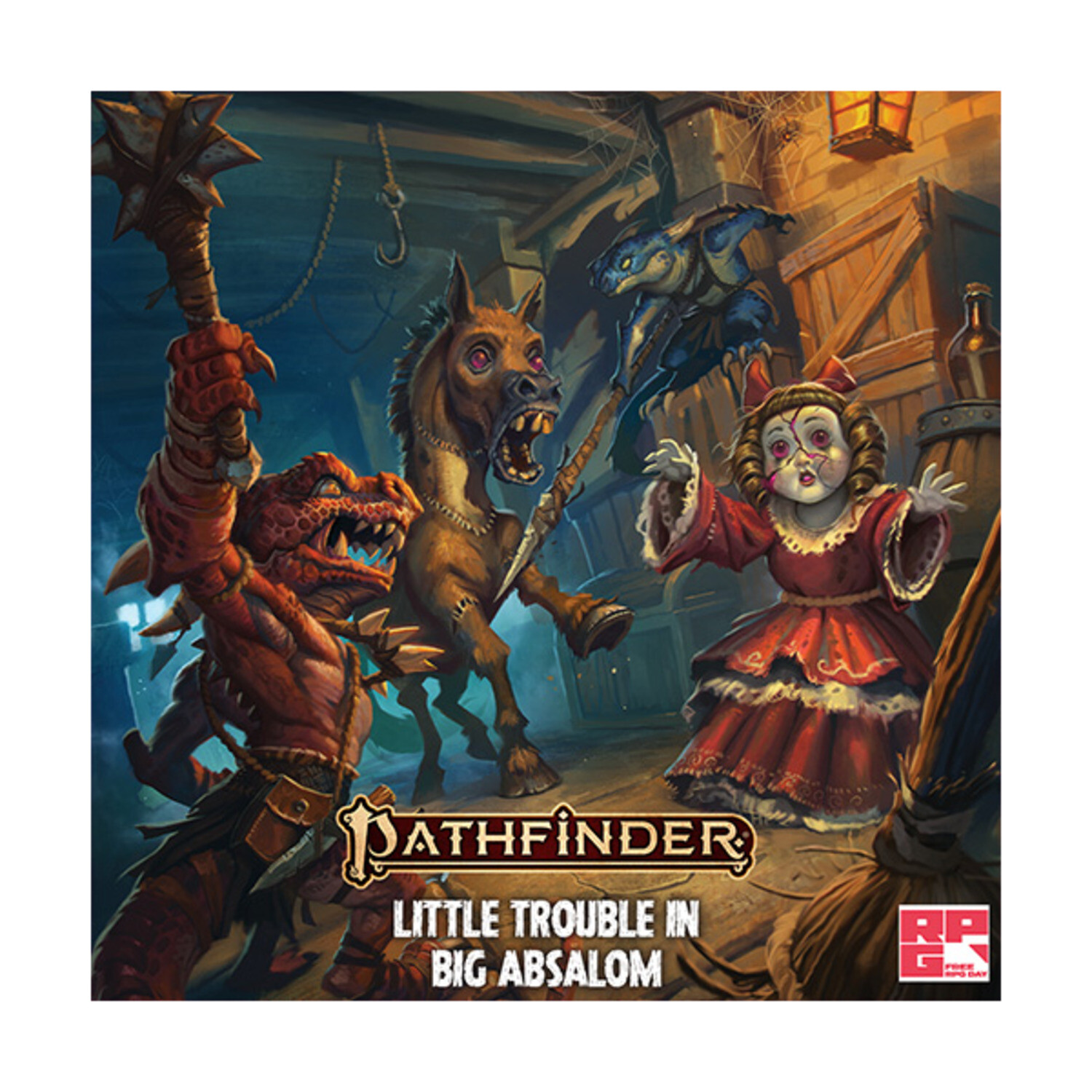 Paizo Pathfinder 2E Little Trouble in Big Absalom (Free RPG Day 2020 ...