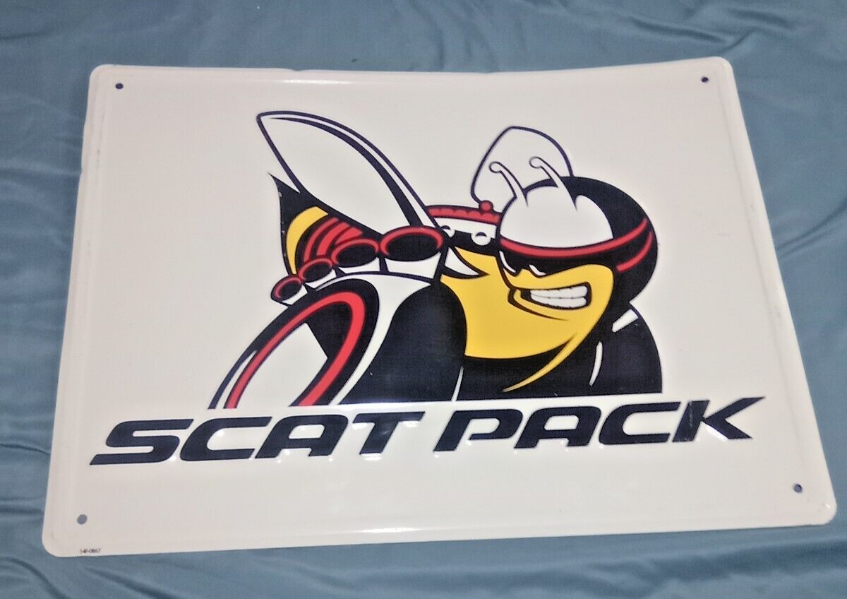 Mopar Scat Pack tin sign - SCAT DODGE MOPAR 1320 | eBay