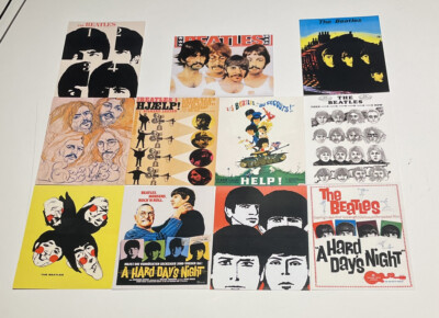 Beatles Postcards *Lot Of 11* RARE.pixiluv Postcards. The Beatles. | eBay