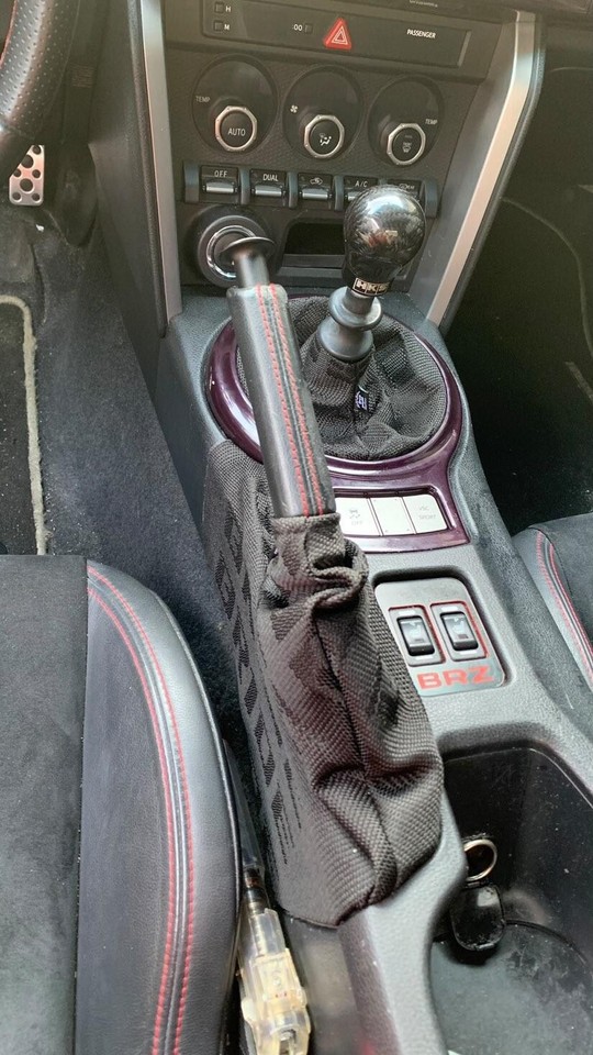 JDM BRIDE shift boot and ebrake boot combo (Subaru BRZ - Scion FR-S ...