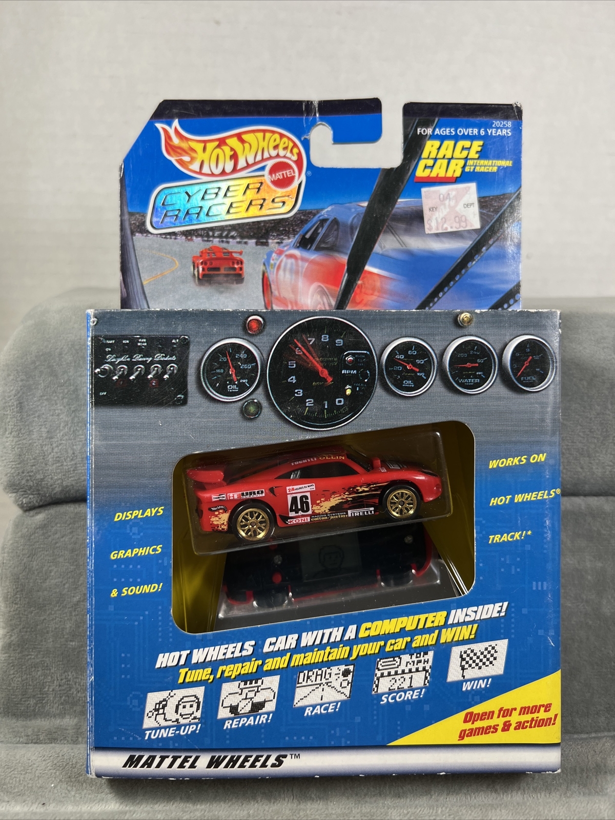 1997 HOT WHEELS CYBER RACERS INTERNATIONAL GT RACE CAR | eBay