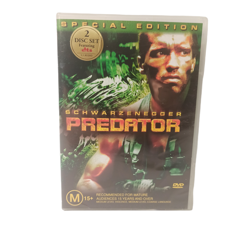 Predator Special Edition DVD American Sci-Fi Action Military Survival ...
