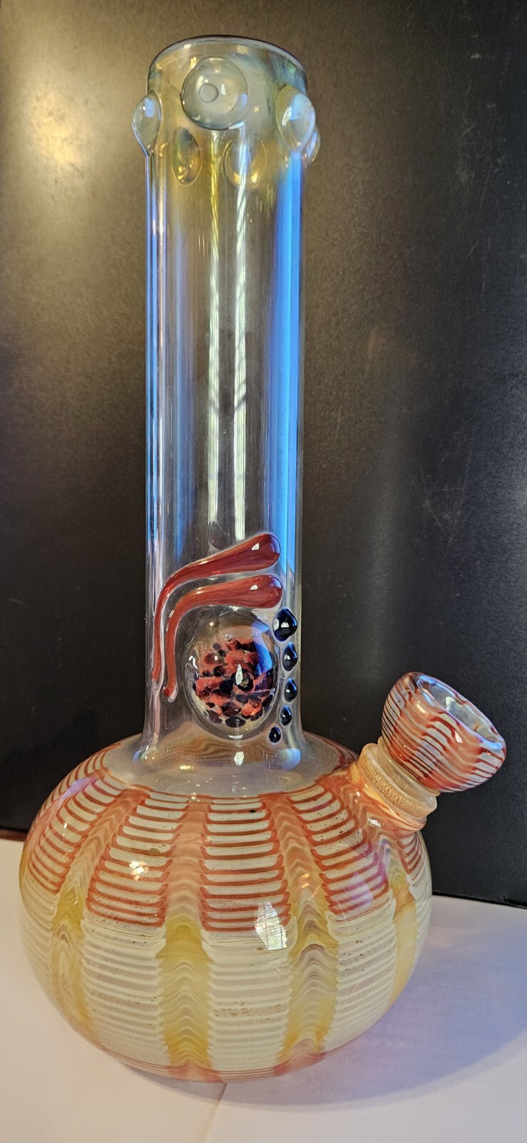 Tommy Chong Bong Vintage Glass Water Pipe 1990's USA Made Rare JBD | eBay