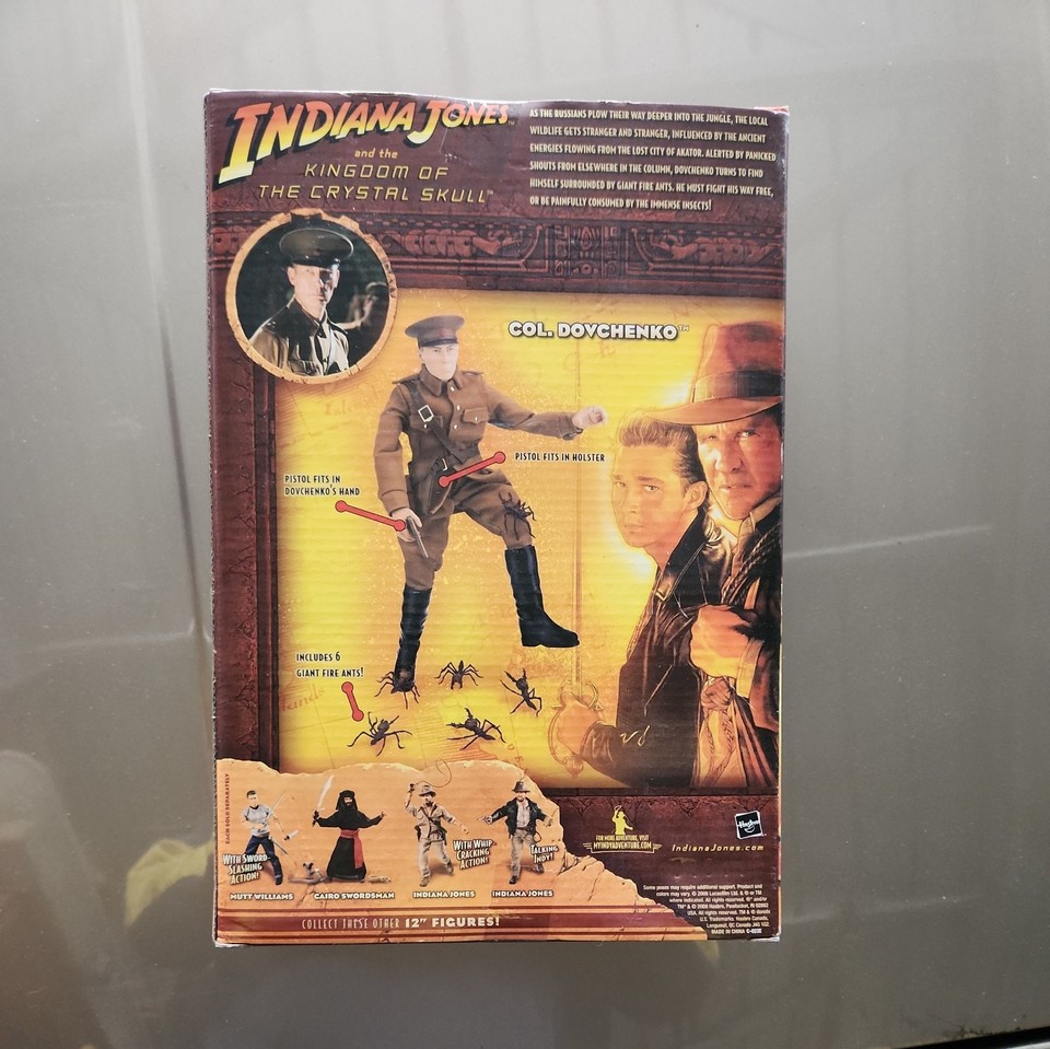 Hasbro Indiana Jones Kingdom of the Crystal Skull Col Dovchenko 12 ...