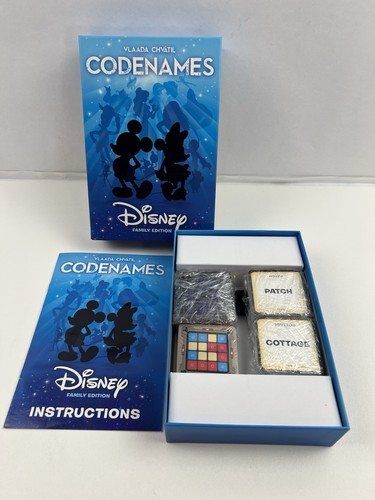 Codenames Disney Family Edition Game Family Party Games COMPLETE | eBay