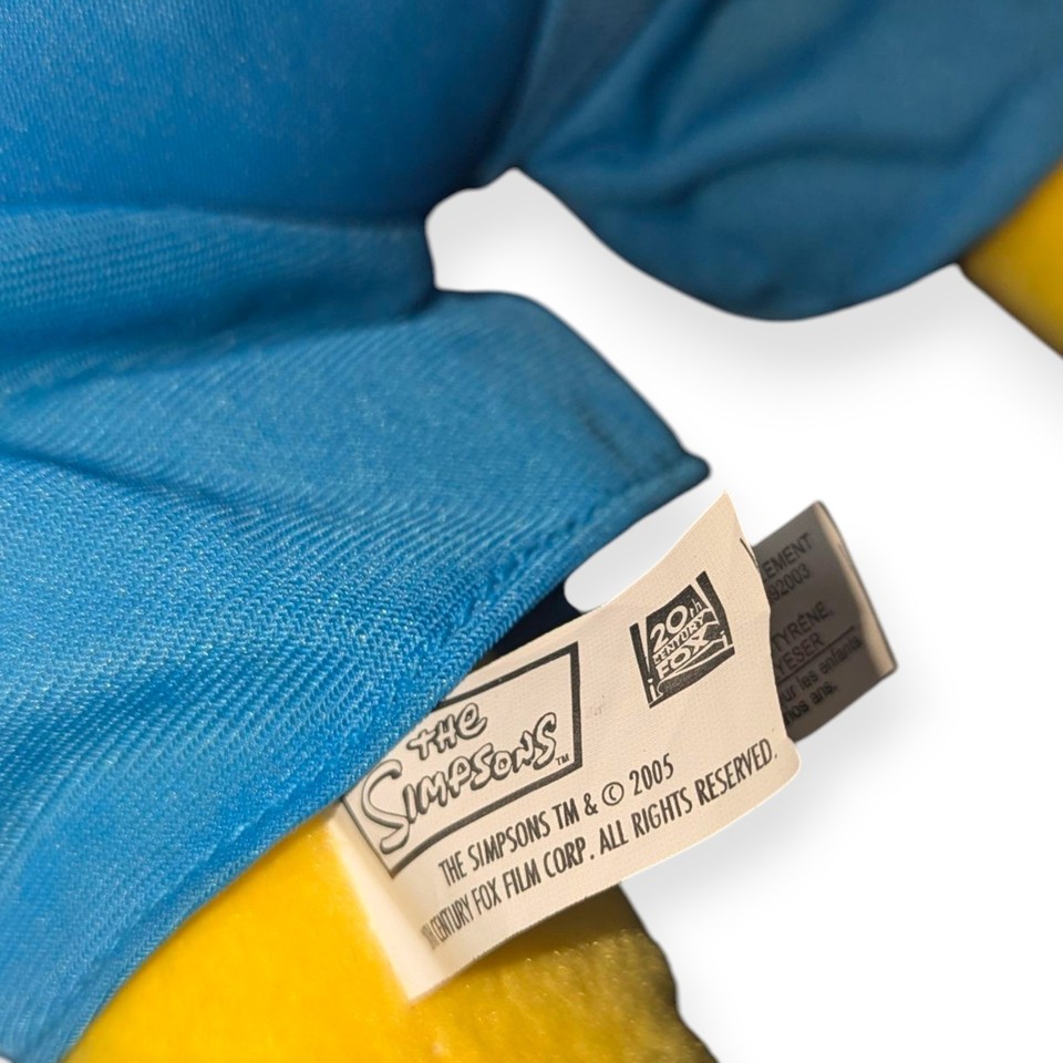 The Simpsons Radioactive Man Bartman Plush Dolls 32 Inch Vintage ...