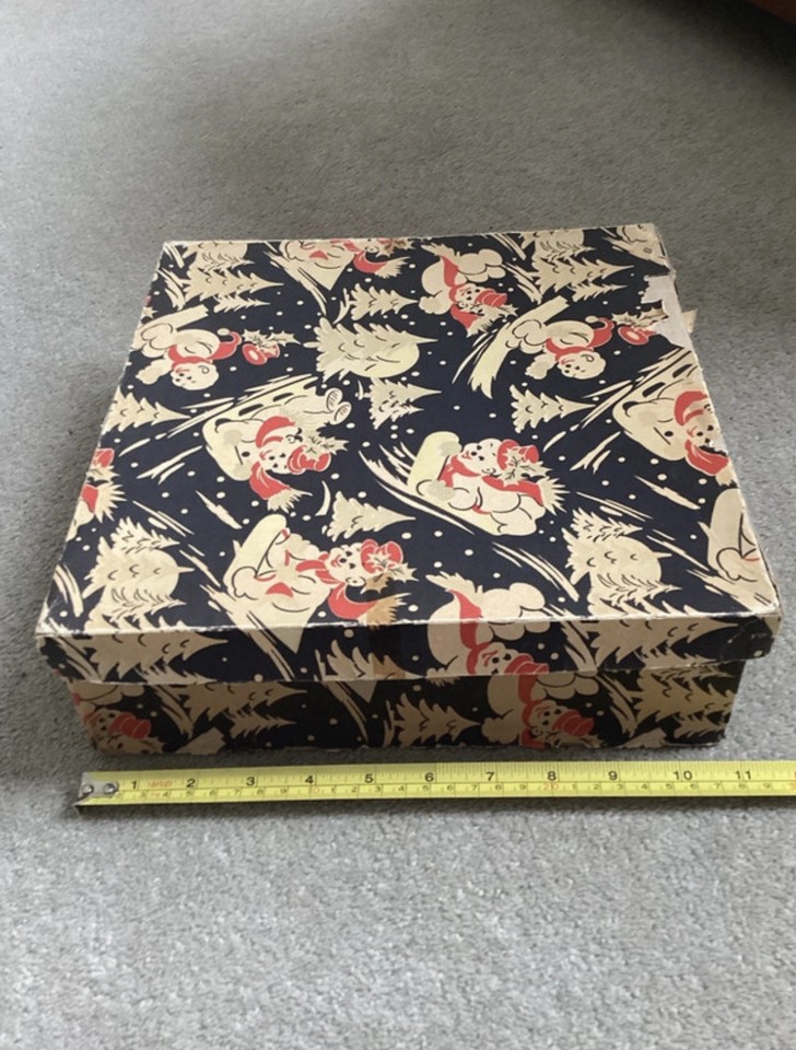 Vintage Christmas Cracker Box | eBay UK