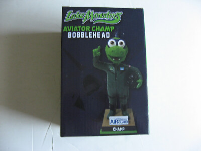 Vermont Lake Monsters "Aviator Champ" Bobblehead VTANG 2023 New | eBay