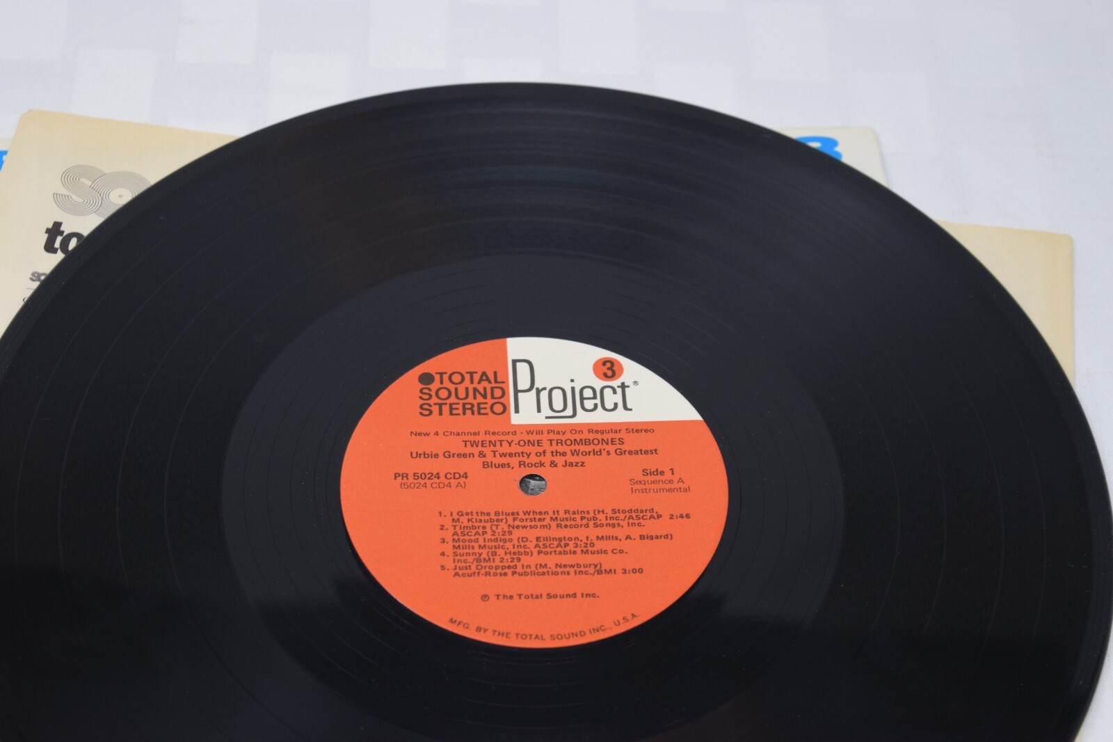 Jazz Urbie Green 21 Trombones Quadraphonic Project 3 PR5024QD Hype GF ...