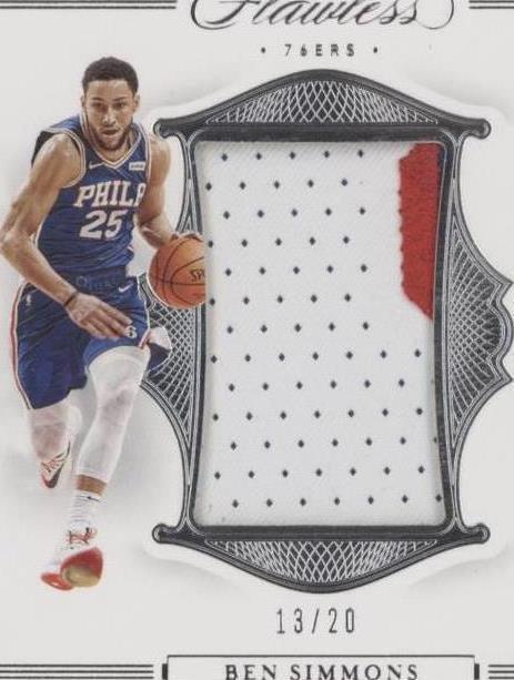 2019-20 Panini Flawless - Patches Ben Simmons #P-BSM /20 (MEM) for sale ...