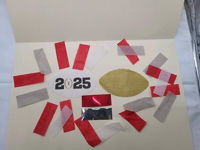 2025 Ohio State Buckeyes National Championship + Rose Bowl Confetti ...